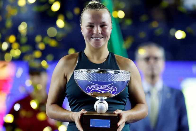 WTA 500 Monterrey - Shnaider defeats Alexandrova for fifth title
